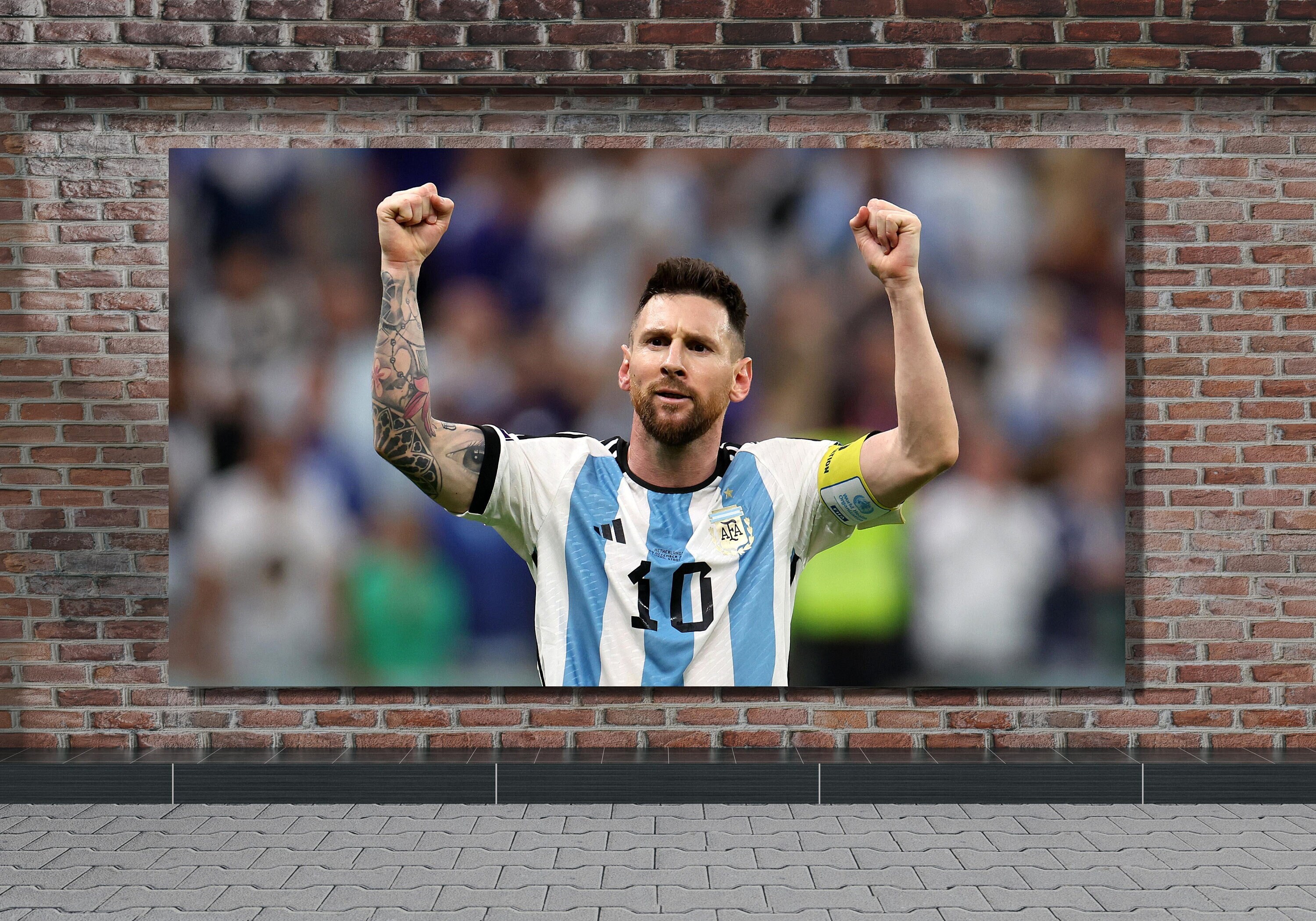 Lionel Messi Wall Art, Lionel Messi Painting, Lionel Messi Canvas ...
