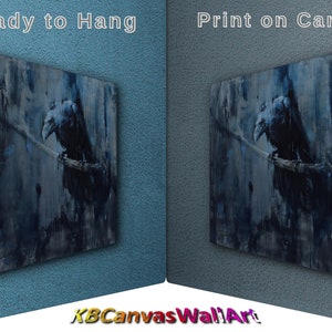 Odin's Crows Canvas Painting, Odin's Crows Canvas Art, Odin's Crows ...