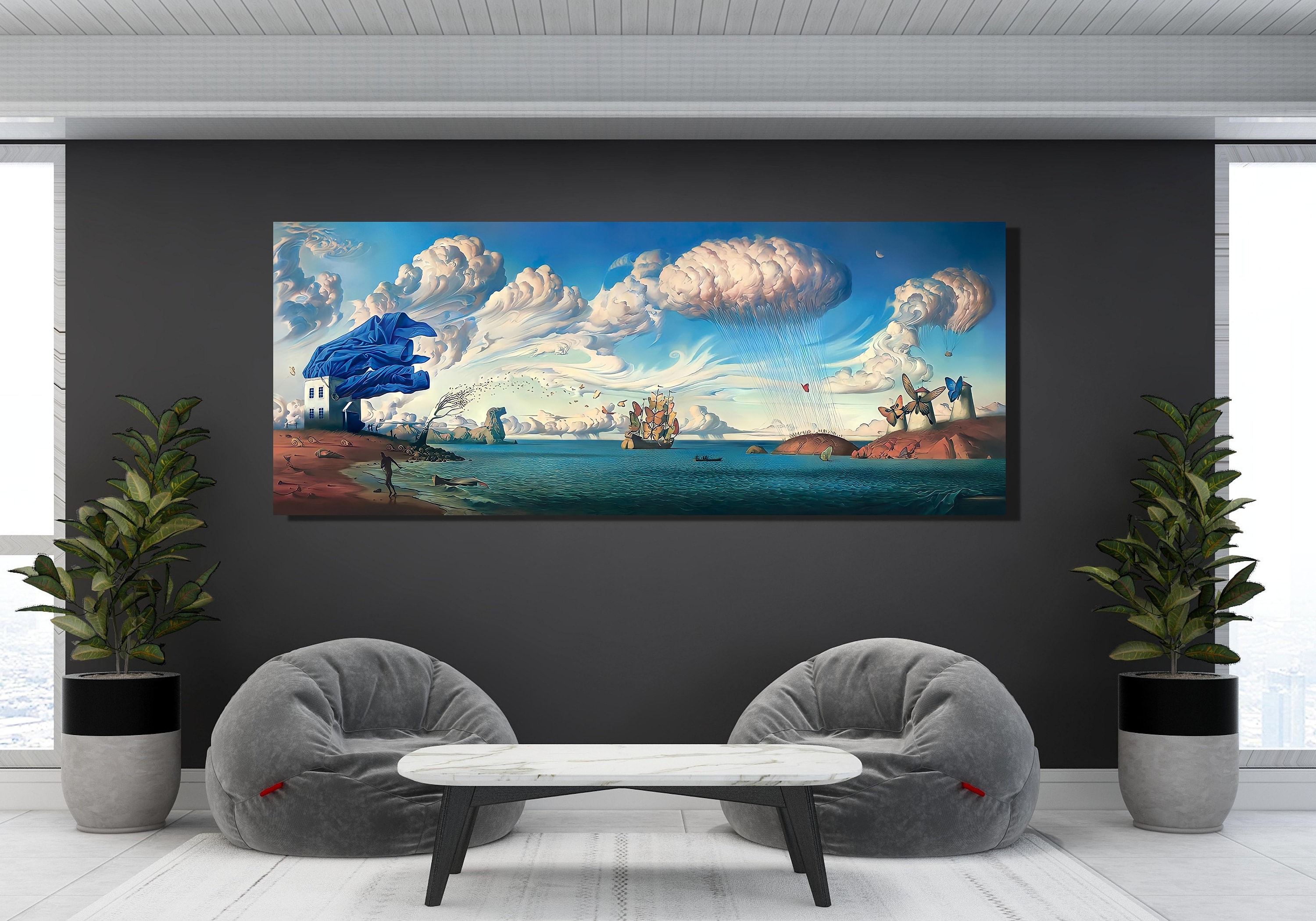 Vladimir Kush Painting, Vladimir Kush Wallart, Vladimir Kush Canvas ...