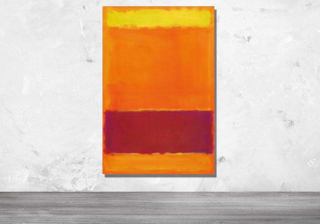 Mark Rothko Canvas, Mark Rothko Poster, Mark Rothko Painting, Mark ...