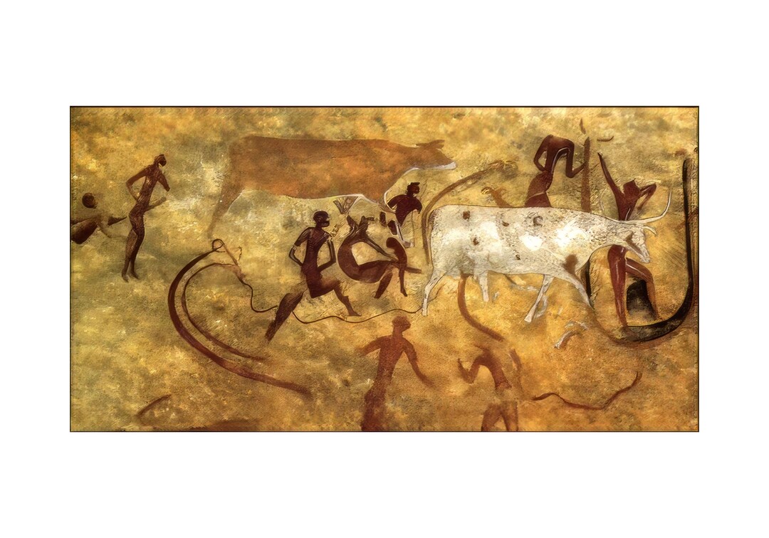 Cave Mural Paintings Canvas Prints, Cave Mural Paintings Canvas ...
