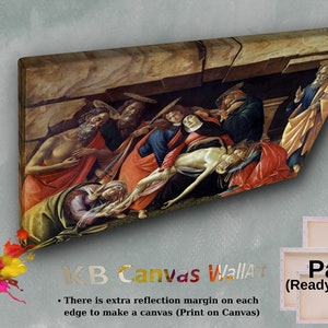 Sandro Botticelli (after Jesus) Canvas Prints, Sandro Botticelli Canvas ...