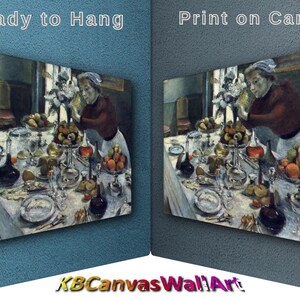 Henri Matisse (the Dinner Table, 1897) Canvas Paintings, Henri Matisse ...