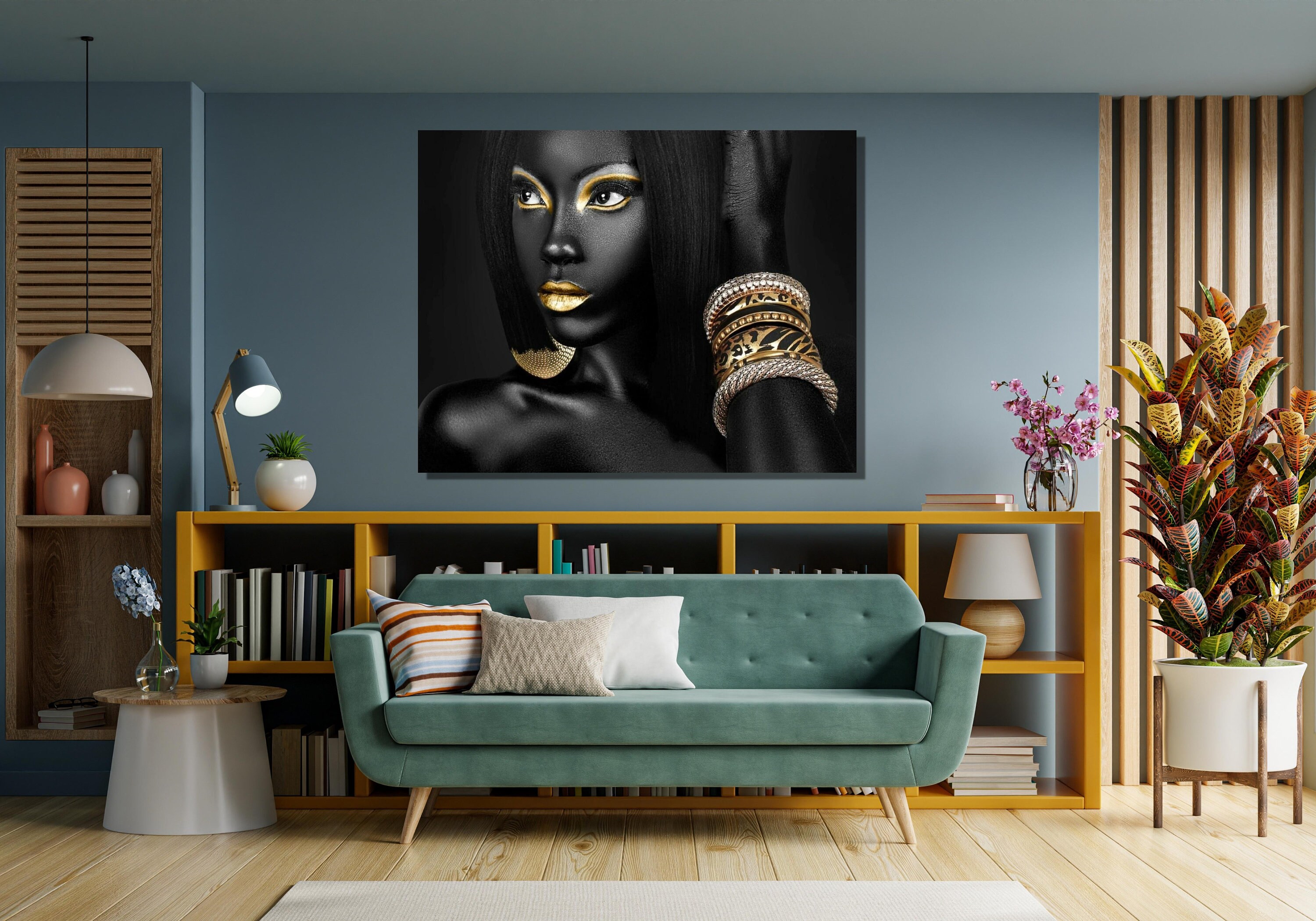 African Women Canvas African Canvas Poster African Canvas - Etsy