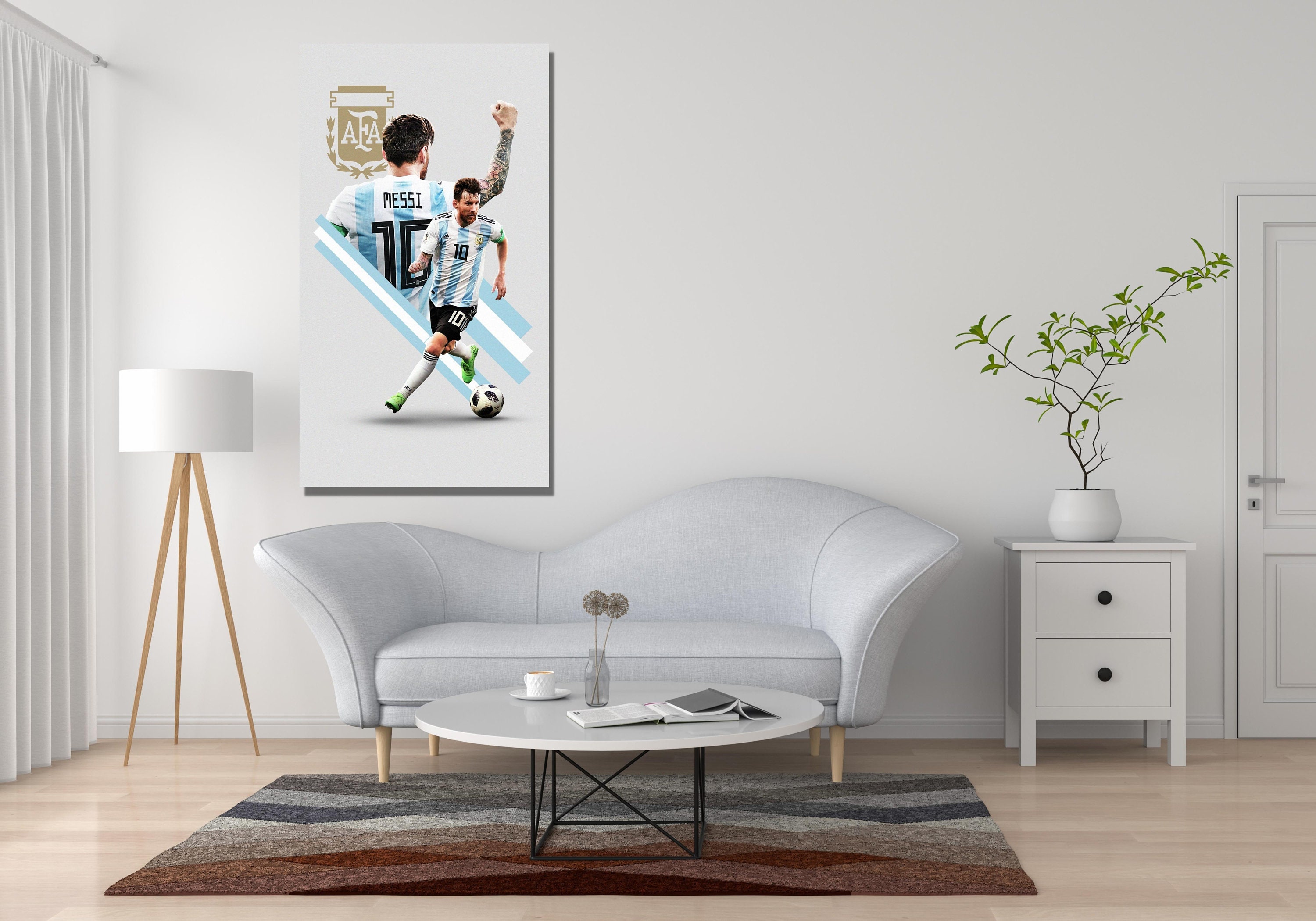 Lionel Messi Painting Lionel Messi Canvas Lionel Messi - Etsy