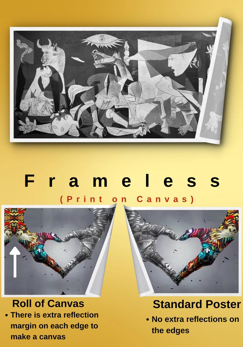 Pablo Picasso (guernica) Canvas Prints, Pablo Picasso Canvas Posters ...