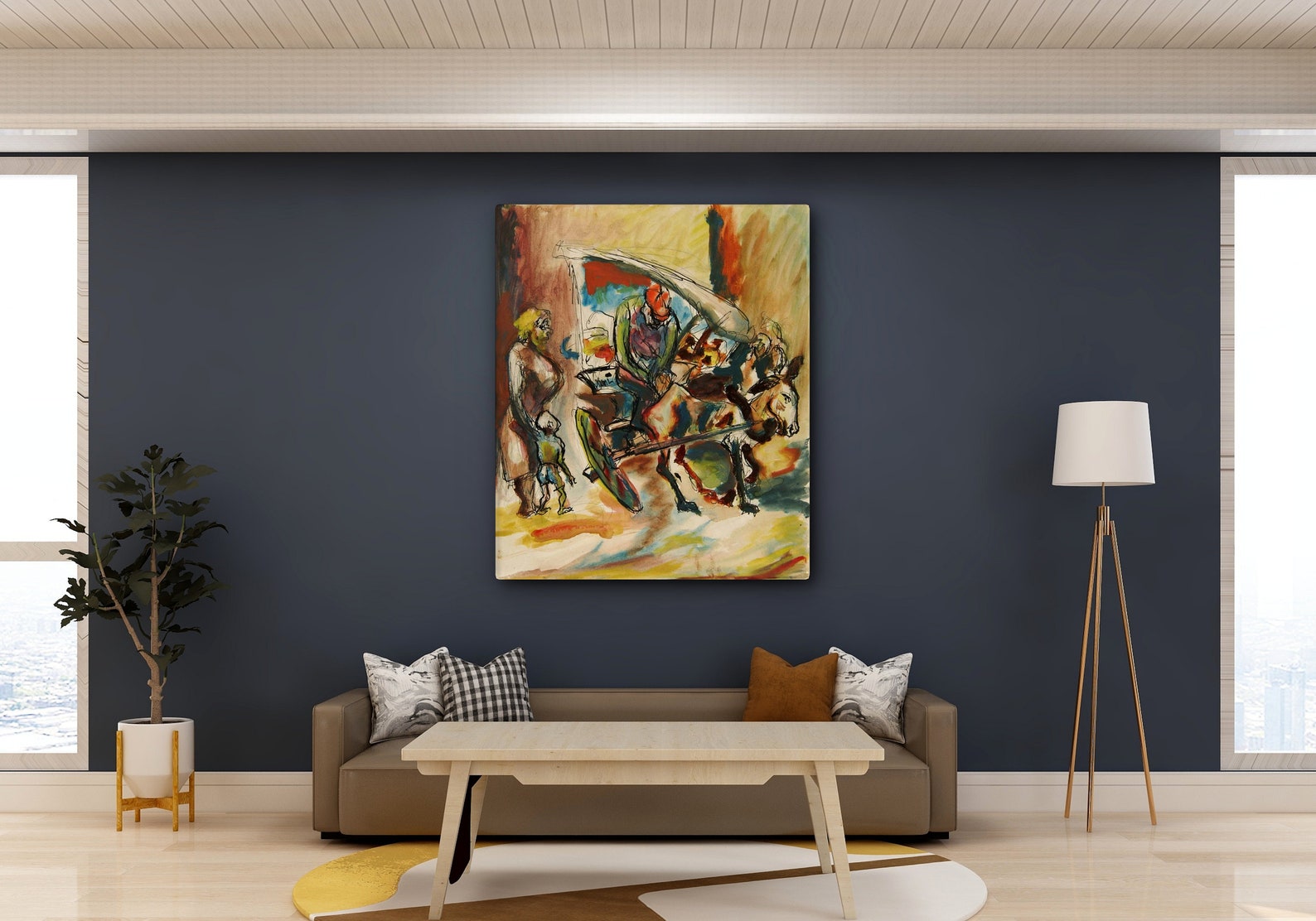 Jackson Pollock (peddler) Canvas Poster, Jackson Pollock Canvas ...