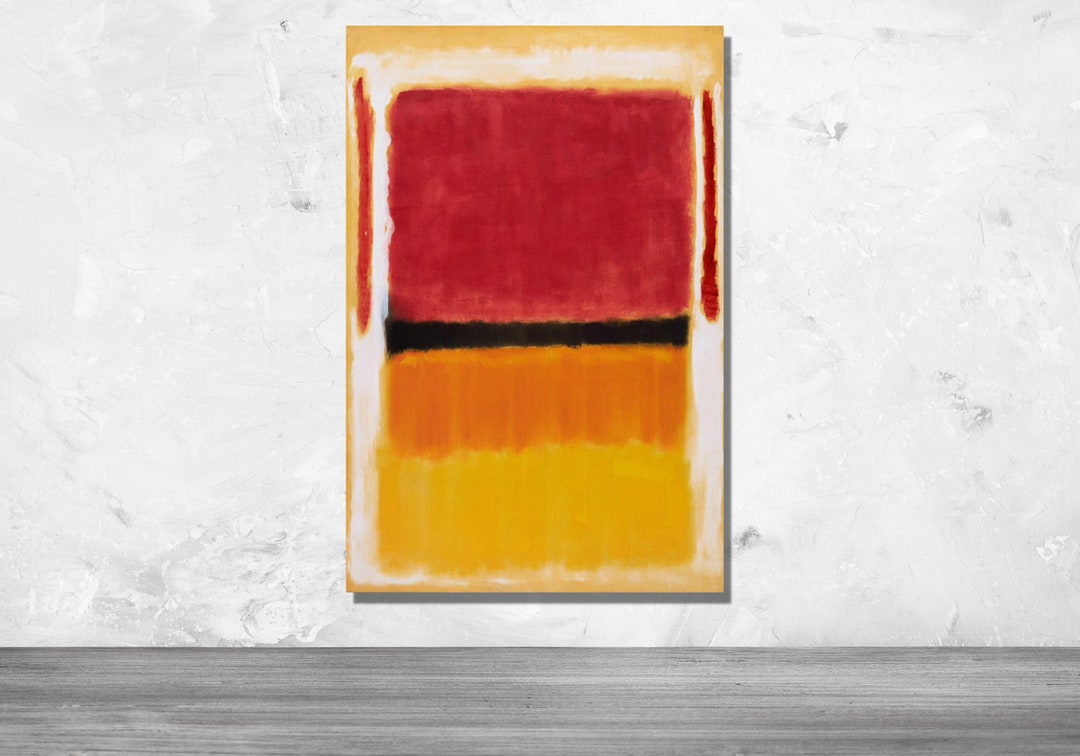 Mark Rothko Wall Art, Mark Rothko Canvas, Mark Rothko Poster, Mark ...