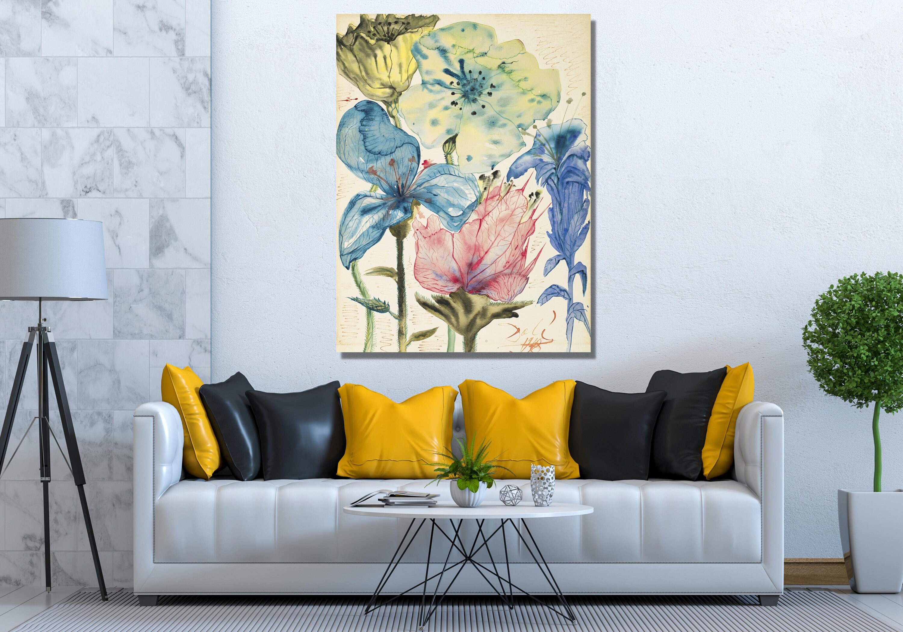 Salvador Dali Wall Art, Salvador Dali Paintings, Salvador Dali Flowers ...