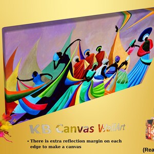Dancing Africans, Dance and Africa, African Group Paintings, African ...