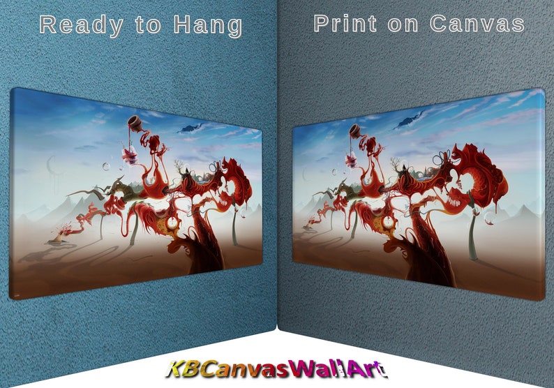 Salvador Dali Poster, Salvador Dali Pale Tree Print, Salvador Dali ...