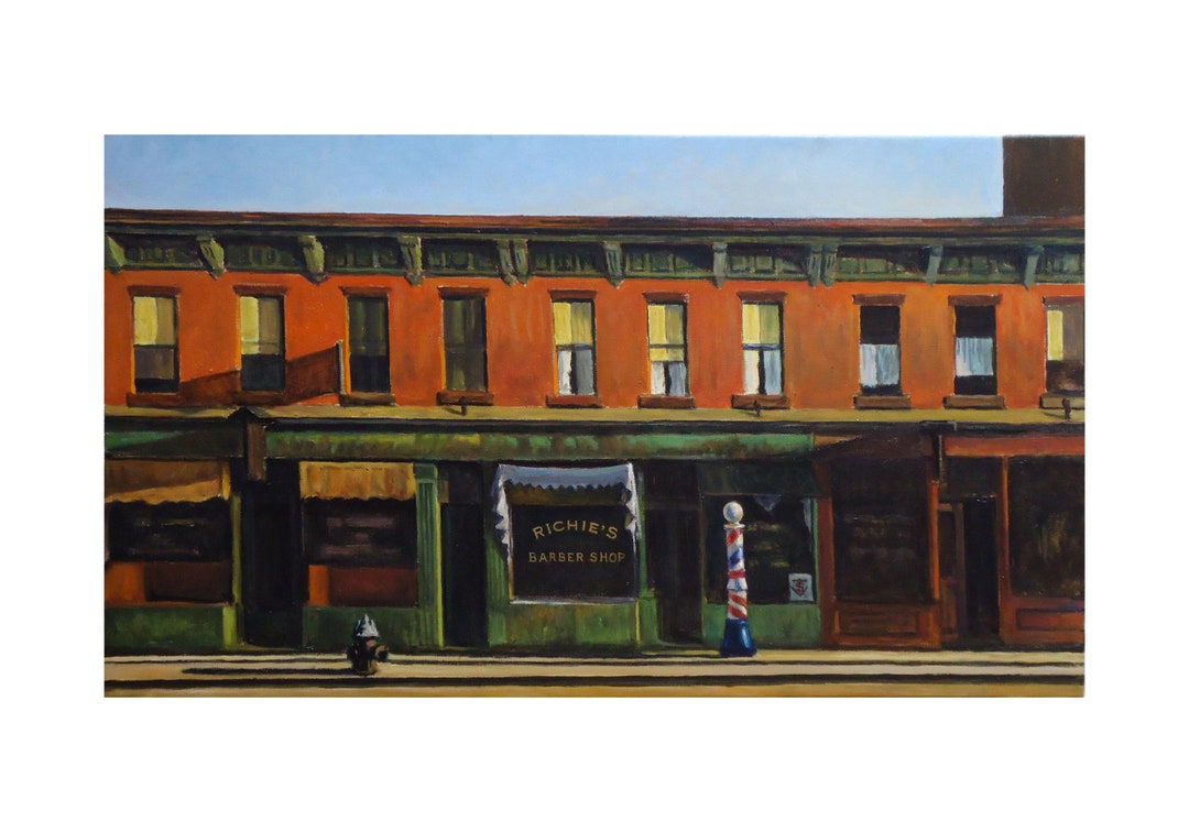 Edward Hopper (early Sunday Morning) Canvas Paintings, Edward Hopper ...