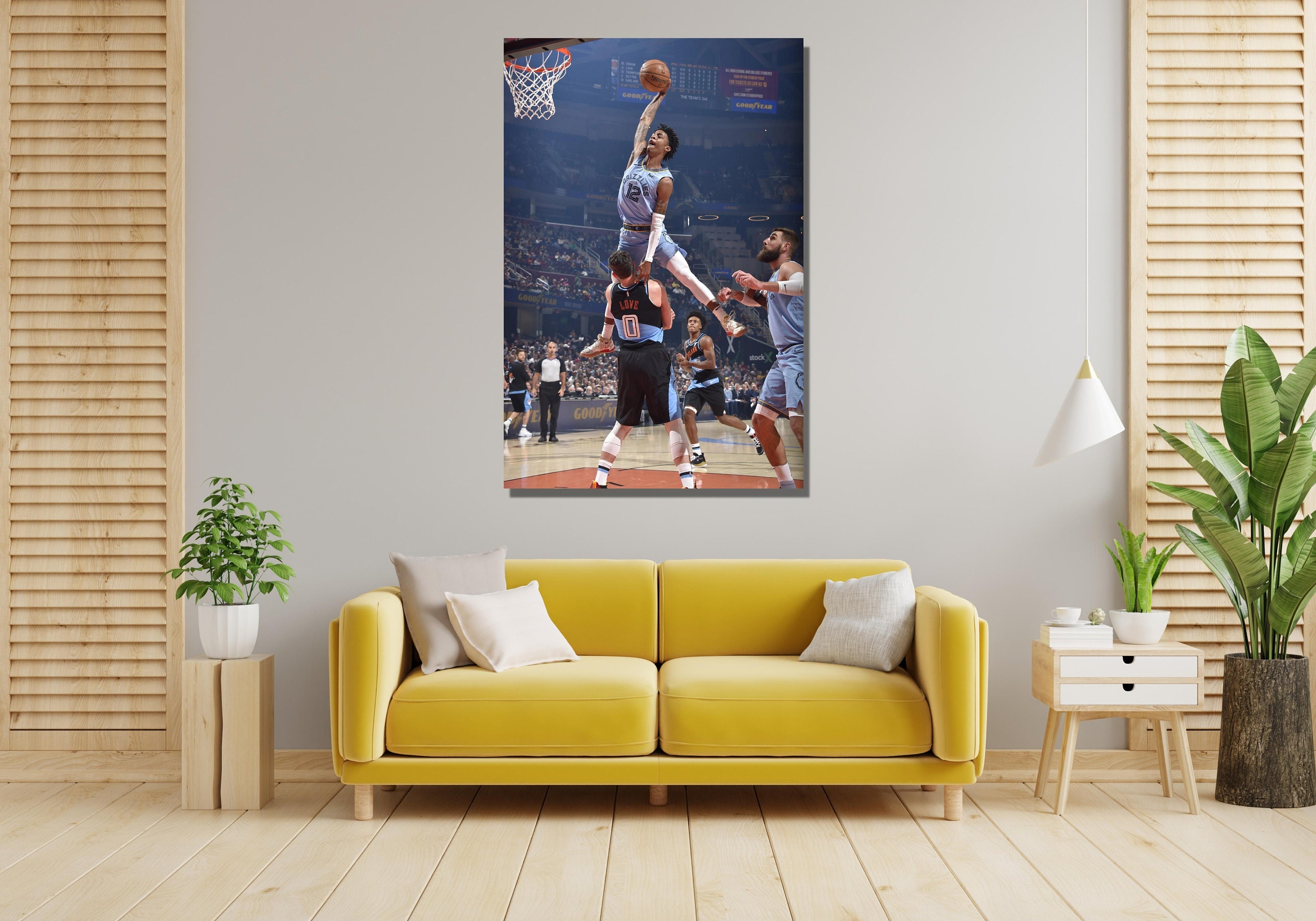 Ja Morant Legendary, Ja Morant Prints, Ja Morant Canvas, Ja Morant ...