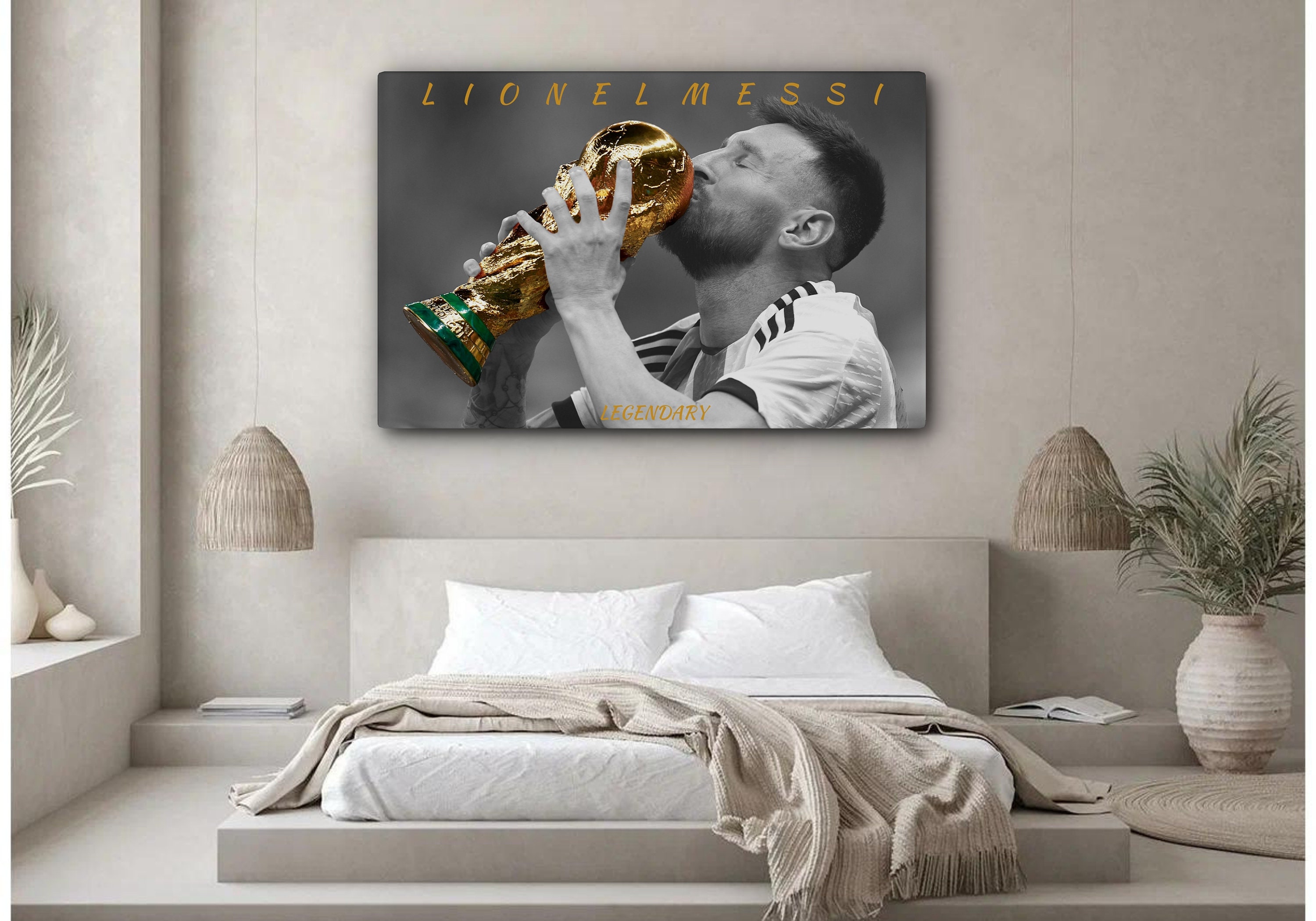 Lionel Messi Canvas Poster, Lionel Messi Canvas Wall Art, Lionel Messi ...
