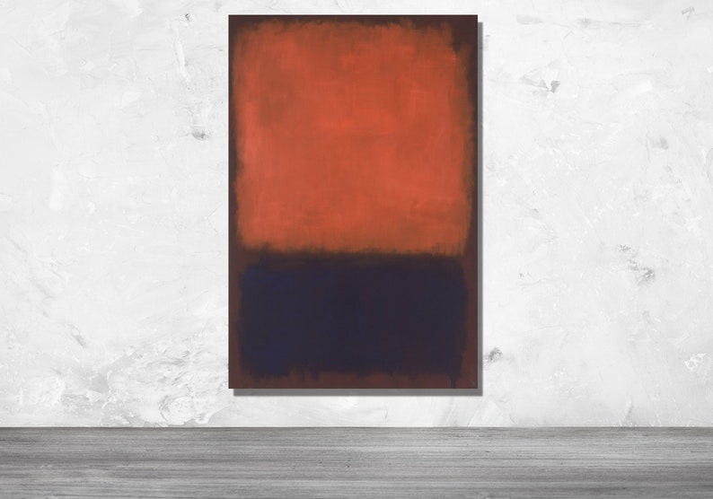 Mark Rothko Canvas Mark Rothko Poster Mark Rothko Painting - Etsy