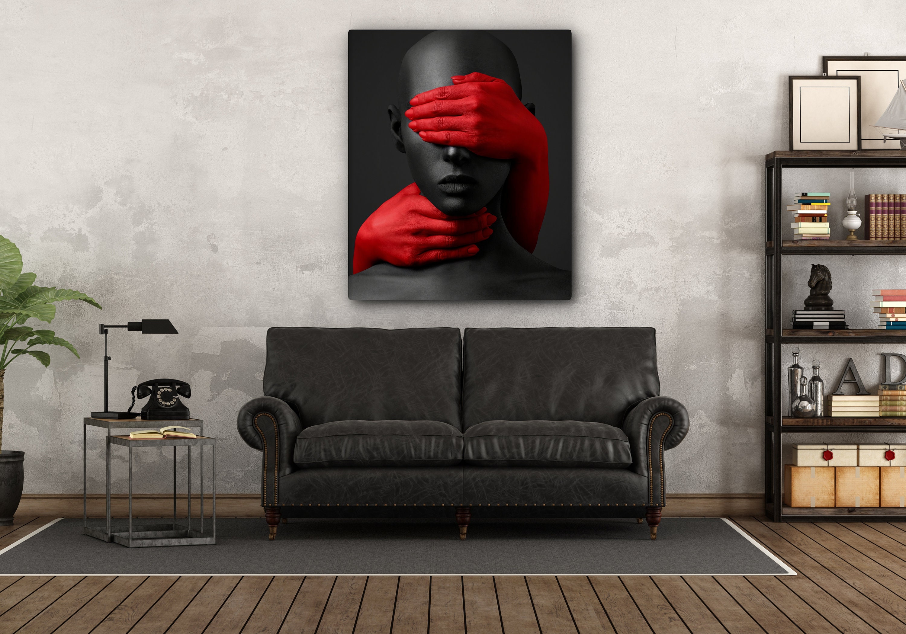 Afroamerican (magic Realism) Canvas Paintings, Afroamerican (freedom ...