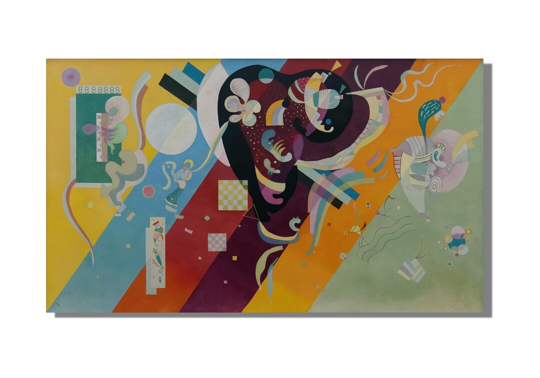 Wassily Kandinsky (composition IX, 1936) Painting, Wassily Kandinsky ...