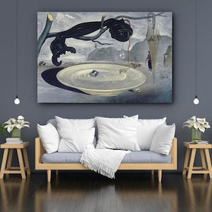 Salvador Dali (the Enigma of Hitler) Canvas Print, Salvador Dali Canvas ...