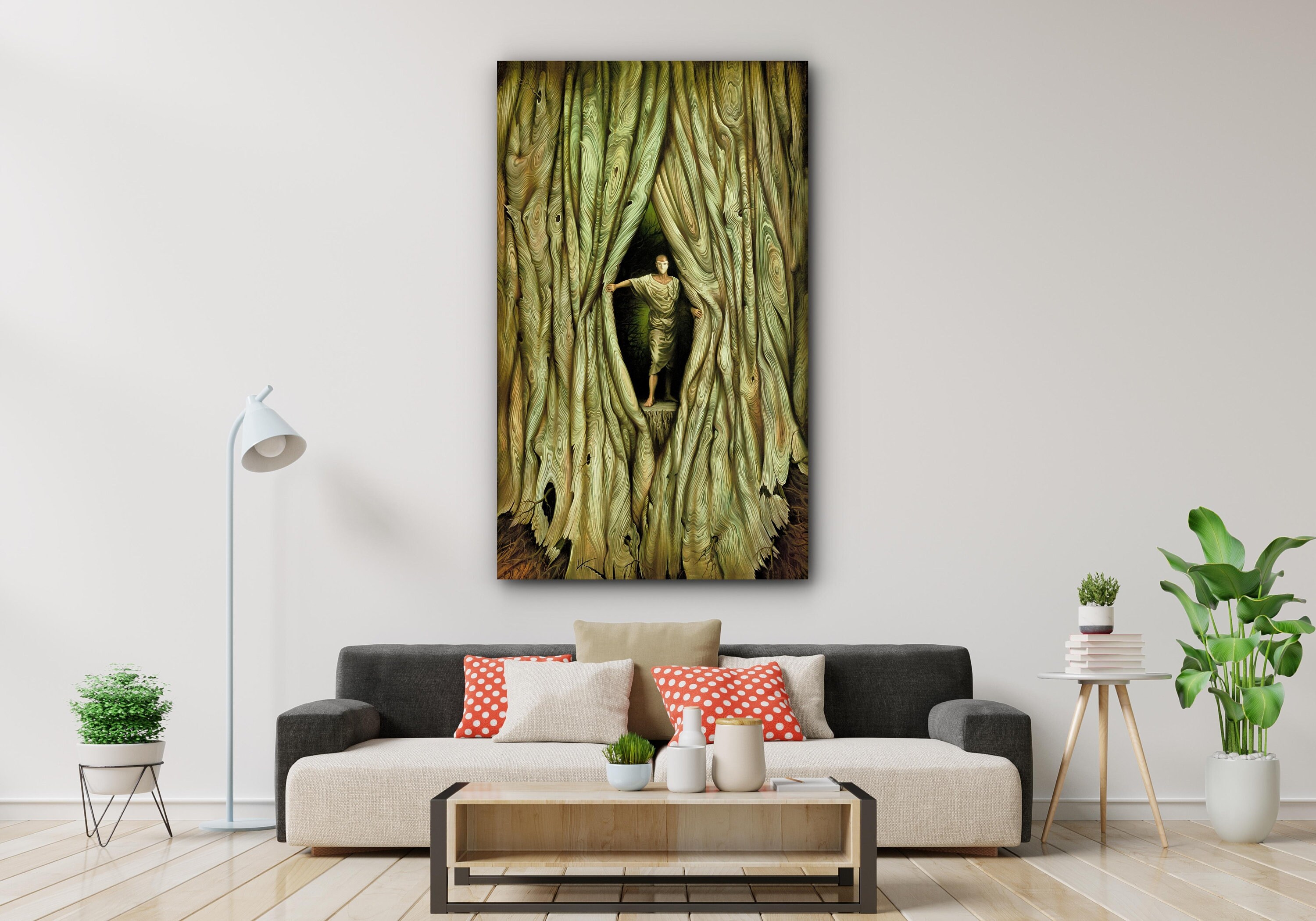 Vladimir Kush Modern Wall Art, Vladimir Kush Canvas Poster, Vladimir ...