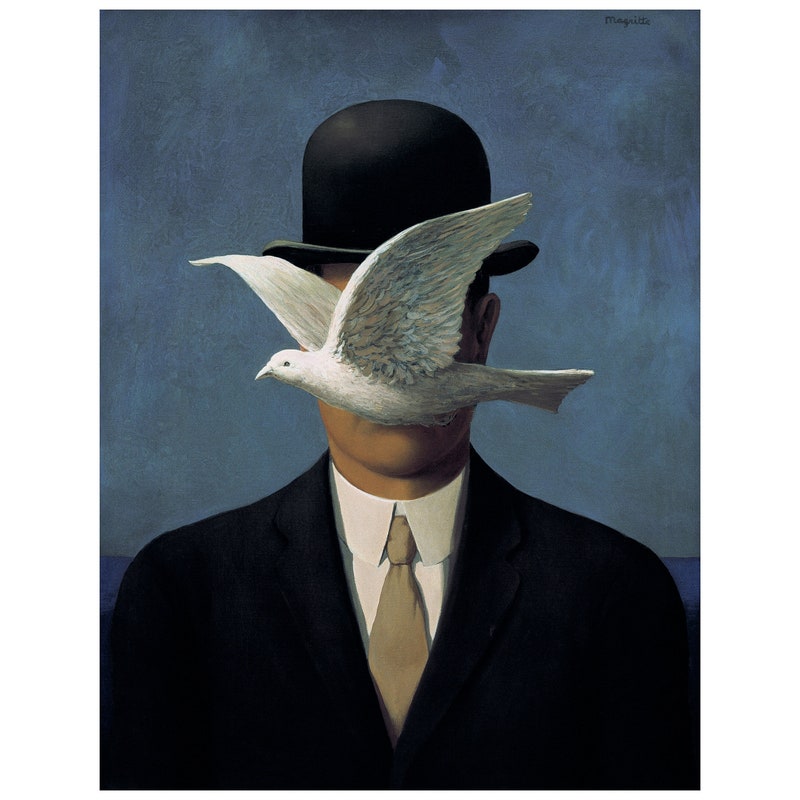 Magritte Bowler Hat - Etsy