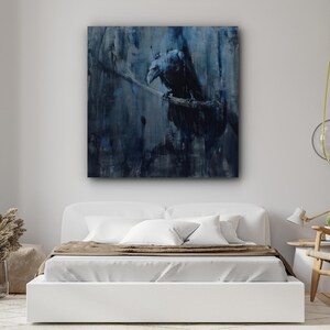 Odin's Crows Canvas Painting, Odin's Crows Canvas Art, Odin's Crows ...