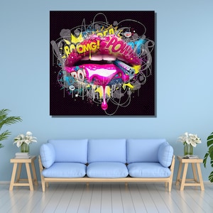 Graffiti Souvenir Poster, Graffiti Canvas, Graffiti Prints, Graffiti ...
