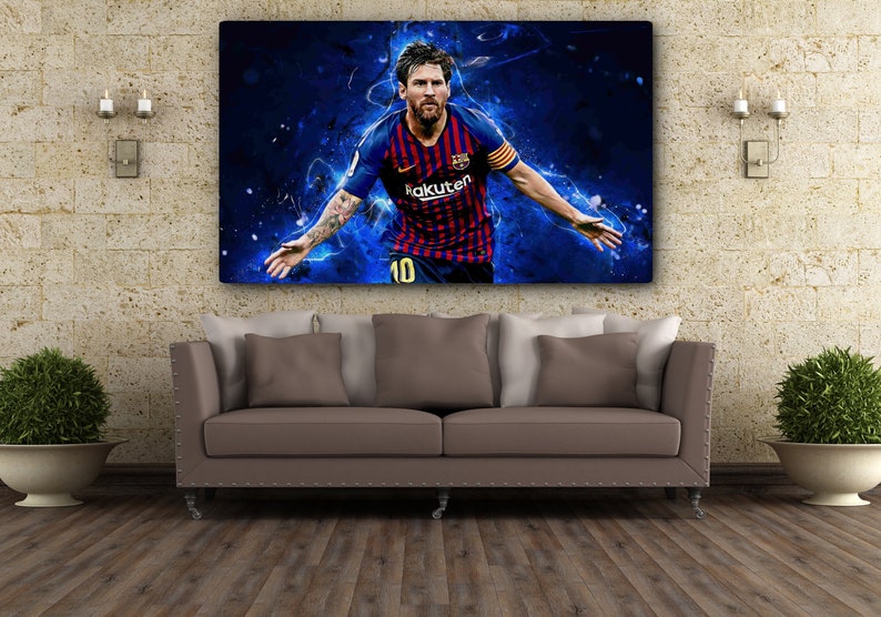 Messi Canvas Paintings, Messi Canvas Canvas Posters, Messi Canvas ...