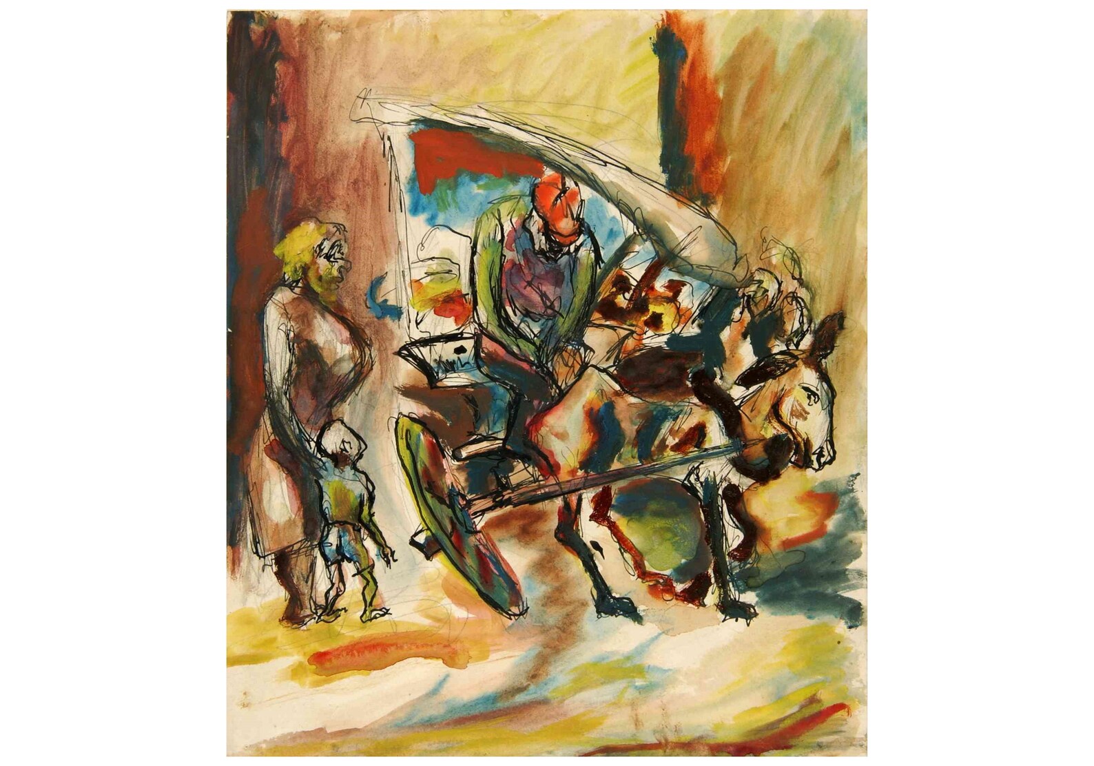 Jackson Pollock (peddler) Canvas Poster, Jackson Pollock Canvas ...