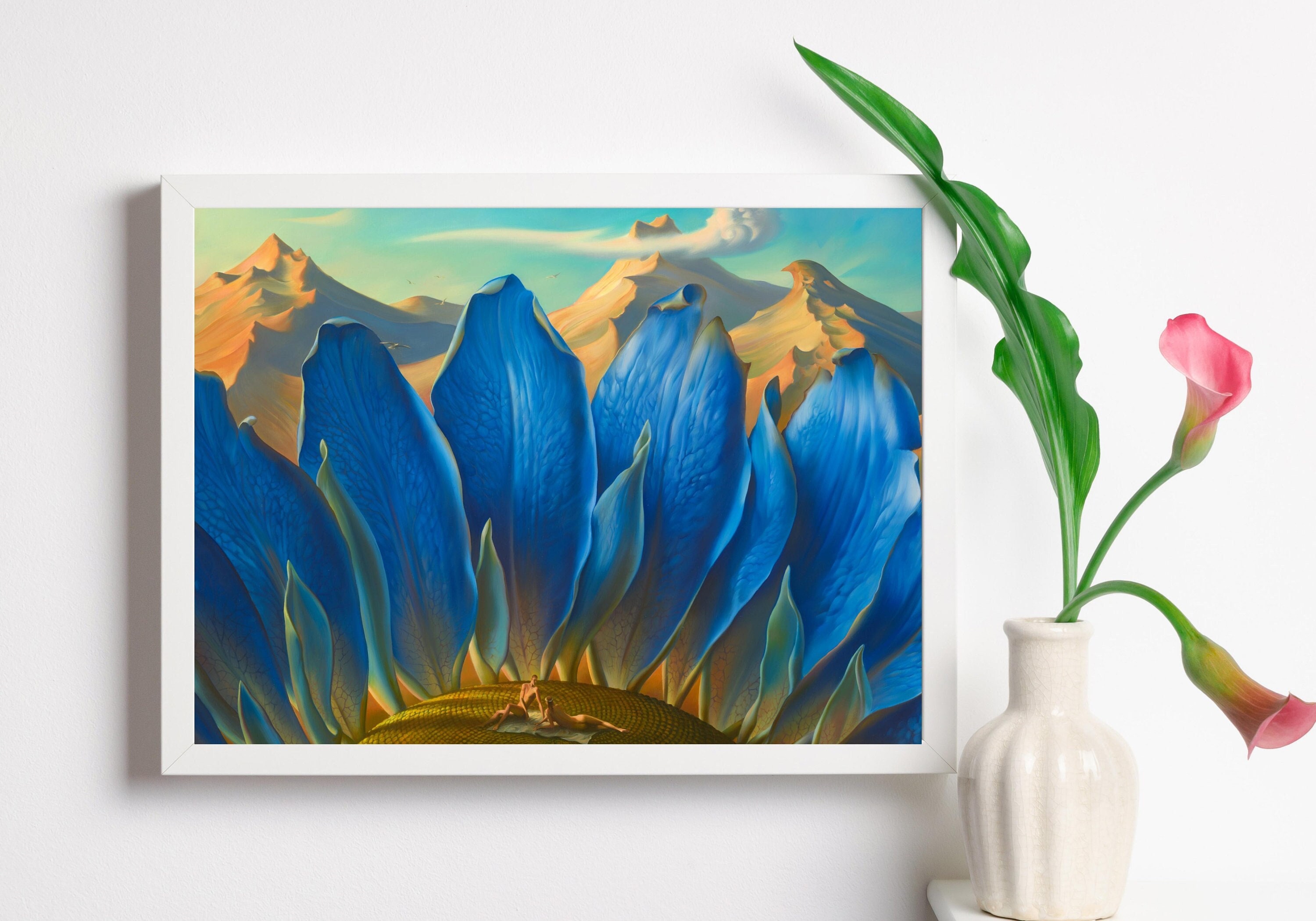 Vladimir Kush Painting, Vladimir Kush Wallart, Vladimir Kush Canvas ...