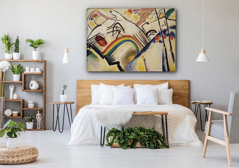 Wassily Kandinsky cossacks, 1910 Canvas Painting, Wassily Kandinsky ...