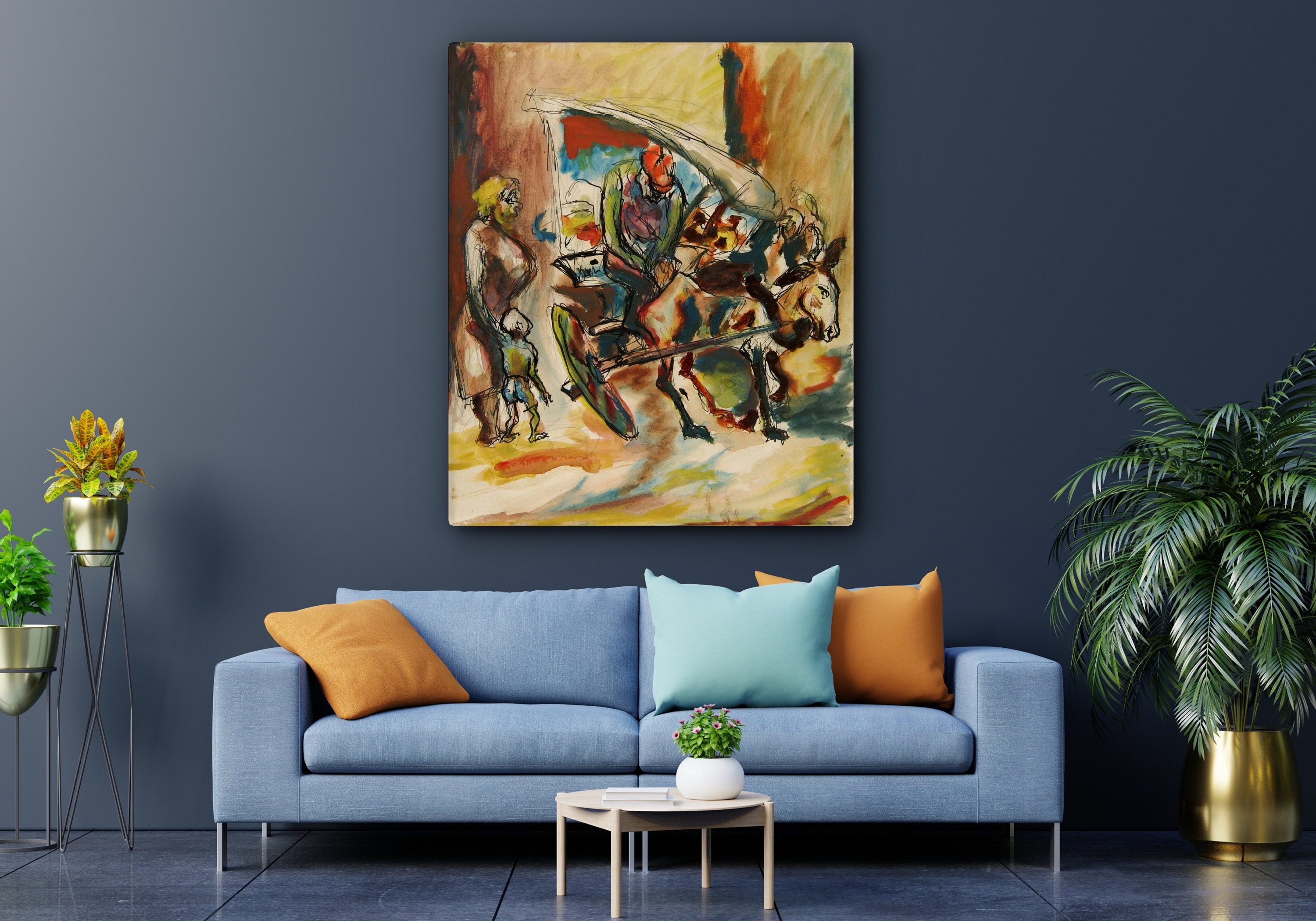 Jackson Pollock (peddler) Canvas Poster, Jackson Pollock Canvas ...