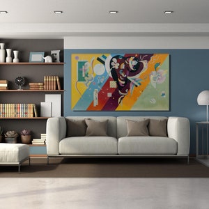 Wassily Kandinsky (composition IX, 1936) Painting, Wassily Kandinsky ...