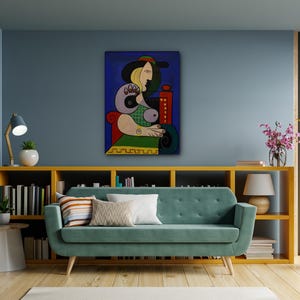 Pablo Picasso (marie-thérèse Walter) Canvas Paintings, Picasso Canvas ...