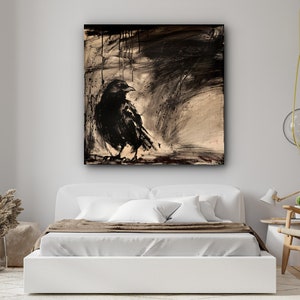 Odin's Crows Canvas Art, Odin's Crows Gift Canvas Print, Odin's Crows ...