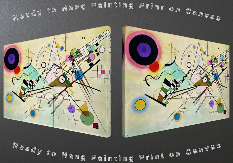 Wassily Kandinsky(composition VIII, 1923) Painting, Wassily Kandinsky ...