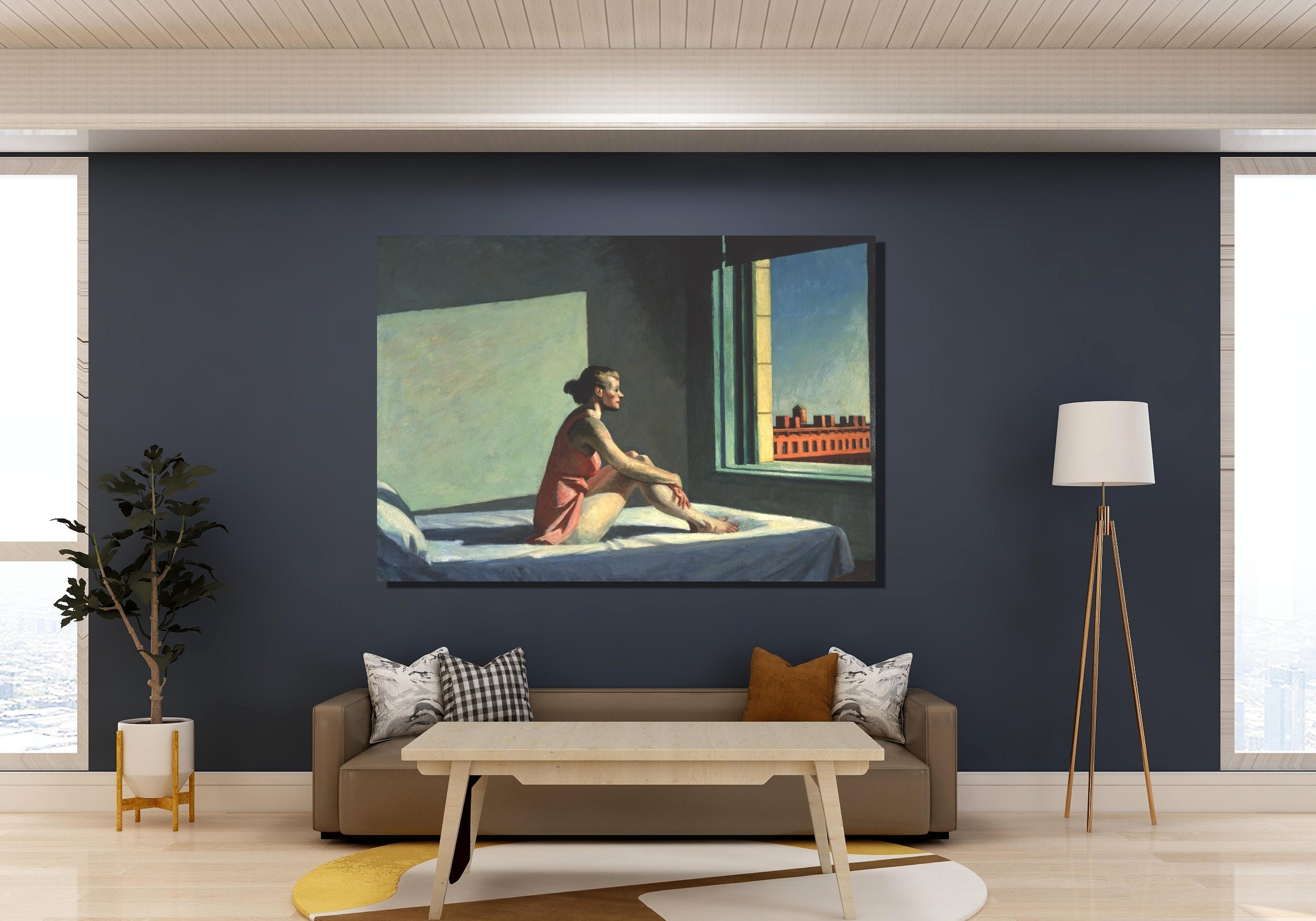 Edward Hopper, Edward Hopper Poster, Edward Hopper Canvas, Edward ...