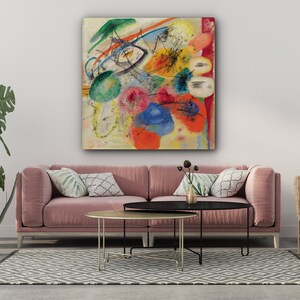 Wassily Kandinsky (black Lines, 1913) Canvas Paintings, Wassily ...