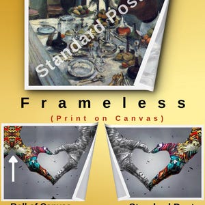 Henri Matisse (the Dinner Table, 1897) Canvas Paintings, Henri Matisse ...