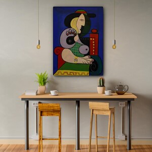 Pablo Picasso (marie-thérèse Walter) Canvas Paintings, Picasso Canvas ...