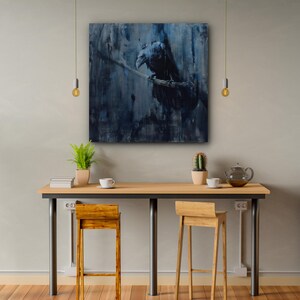 Odin's Crows Canvas Painting, Odin's Crows Canvas Art, Odin's Crows ...