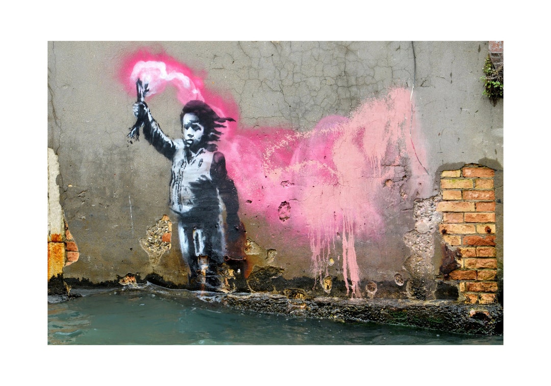 Banksy freedom Torch Canvas Paintings, Banksy Canvas Posters, Banksy ...