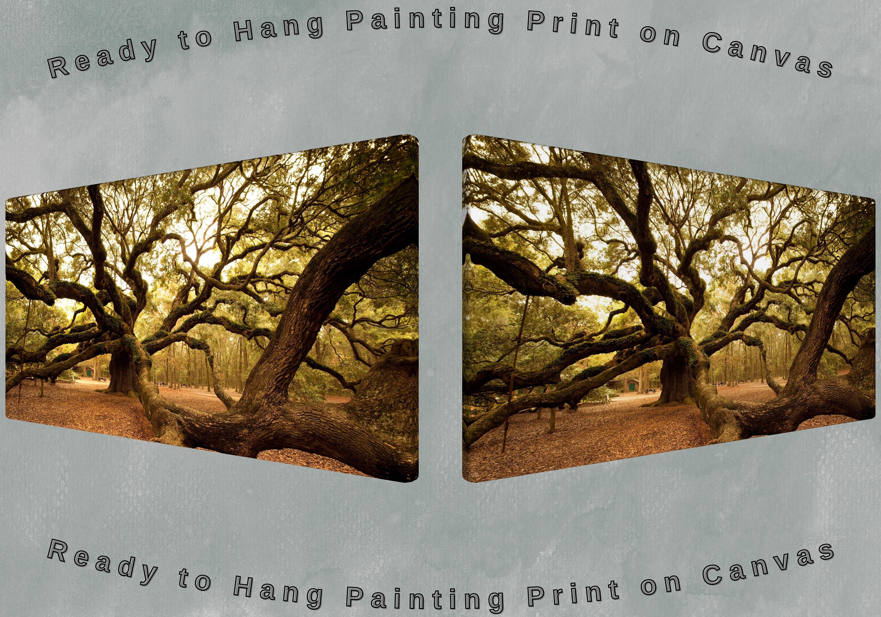 Old Tree Perfect Poster, Tree Canvas Painting, Tree Canvas Prints, Tree ...