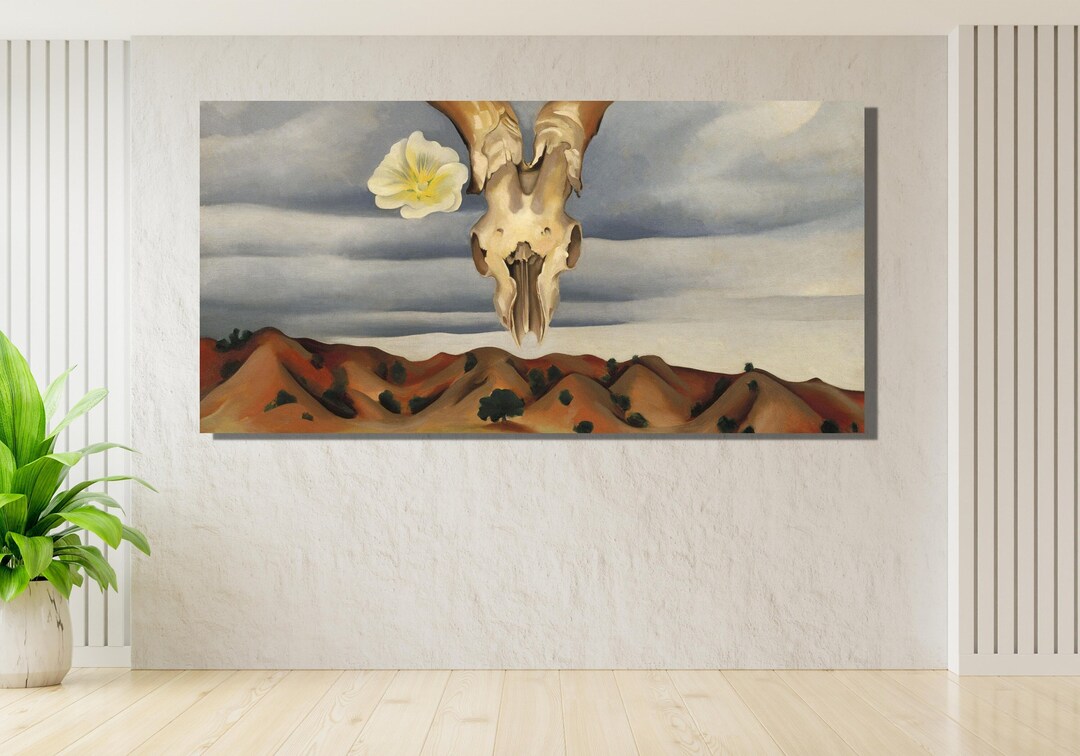 O'keeffe Ready to Hang, Georgia O'keeffe Painting, Georgia O'keeffe ...