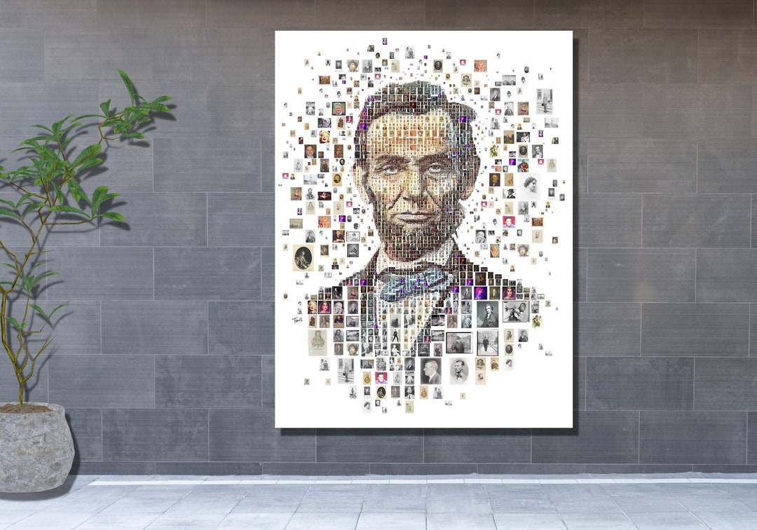 Abraham Lincoln Painting, Abraham Lincoln Ready to Hang, Abraham ...