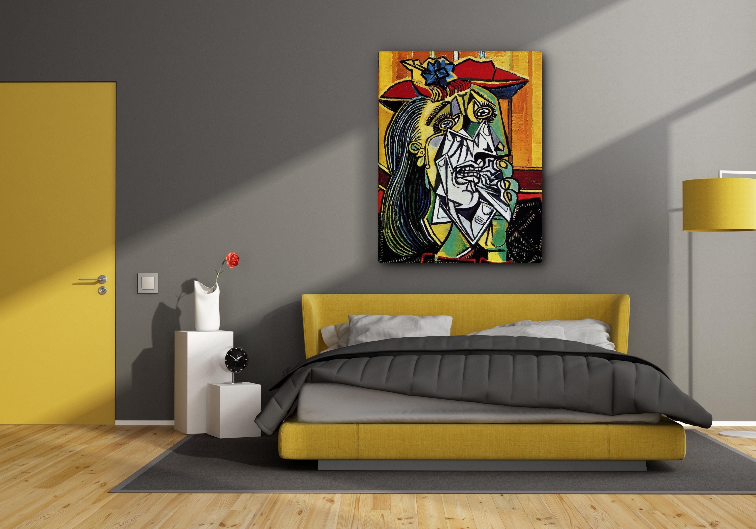 Pablo Picasso (the Weeping Woman) Canvas Paintings, Picasso Canvas ...