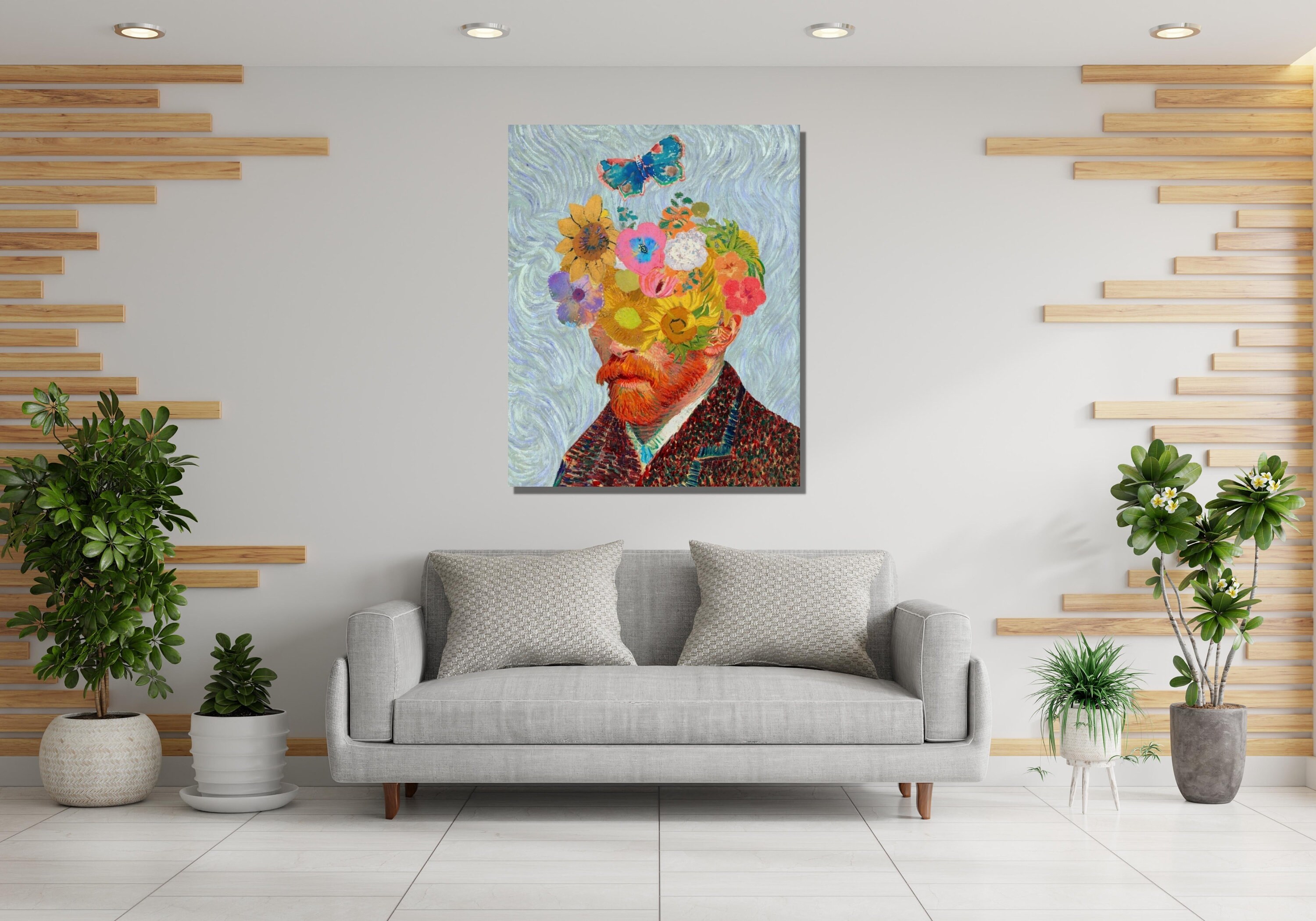 Dutch Post-impressionist Painter Van Gogh Painting, Van Gogh Canvas ...