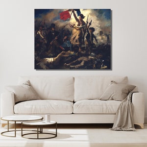 French Revolution and Freedom Painting, French Revolution Wall Art ...
