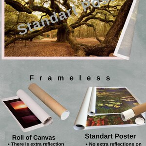 Old Tree Perfect Poster, Tree Canvas Painting, Tree Canvas Prints, Tree ...