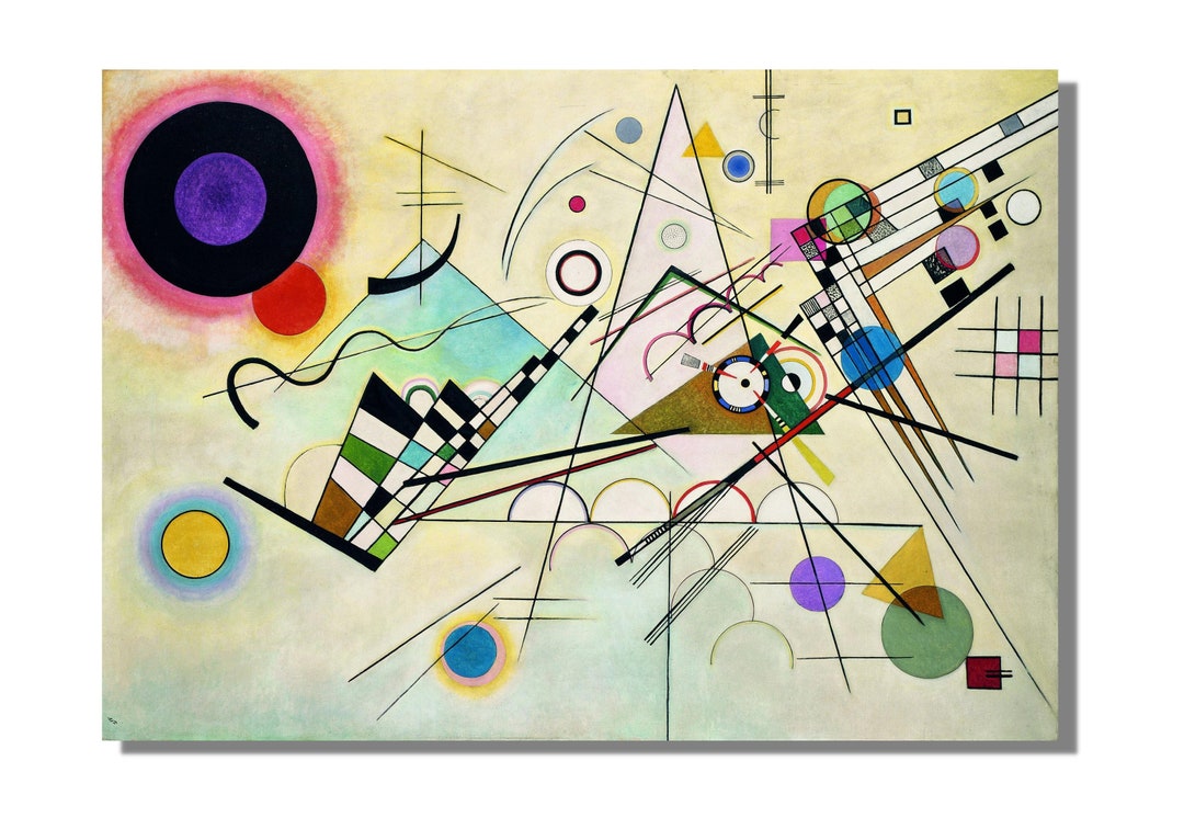 Wassily Kandinsky(composition VIII, 1923) Painting, Wassily Kandinsky ...