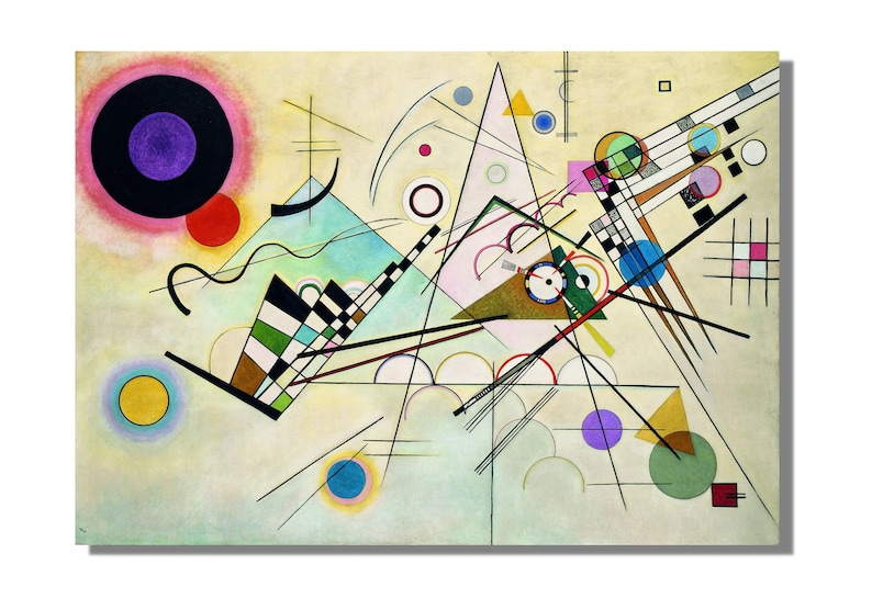 Wassily Kandinsky(composition VIII, 1923) Painting, Wassily Kandinsky ...